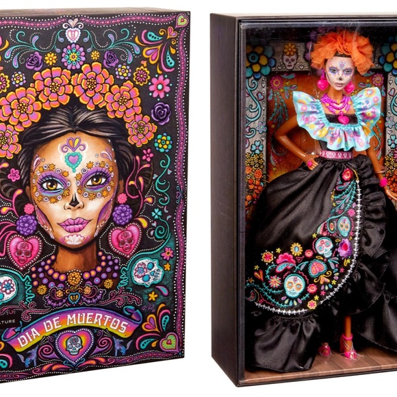 Mattel | Toys | New 224 Barbie Signature Da De Muertos Barbie And Ken ...